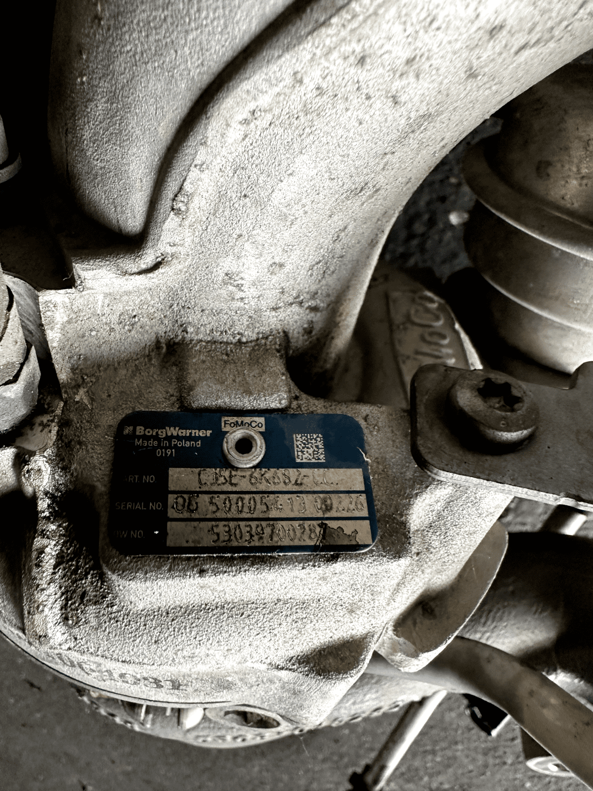 GENUINE FORD FOCUS MK3 ST 2 0 PETROL TURBO TURBOCHARGER CJ5E-6K682-CC ...