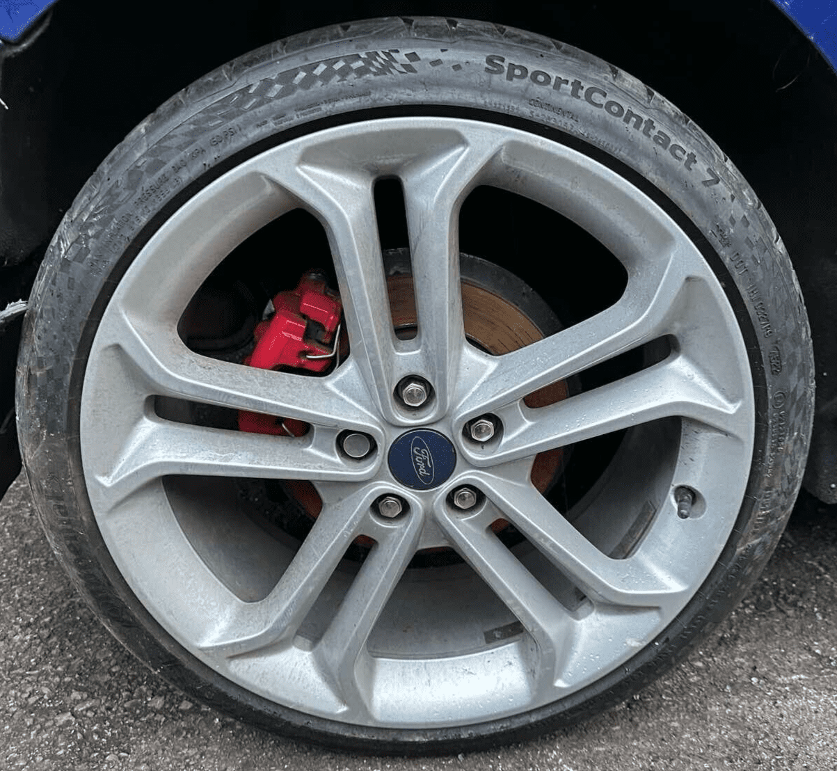 GENUINE FORD FOCUS MK3 ST ST250 5 TWIN SPOKE 19 INCH ALLOY WHEEL 2015-2018