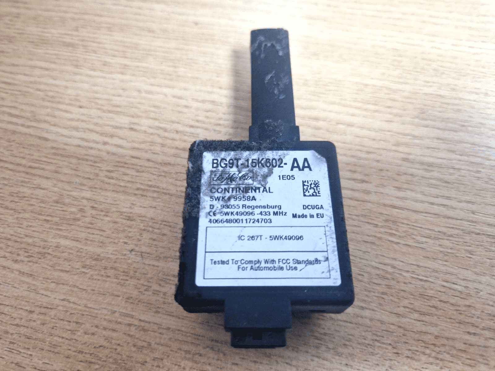 GENUINE FORD FOCUS MONDEO KUGA S-MAX KEYLESS RECEIVER BG9T-15K602-AA ...