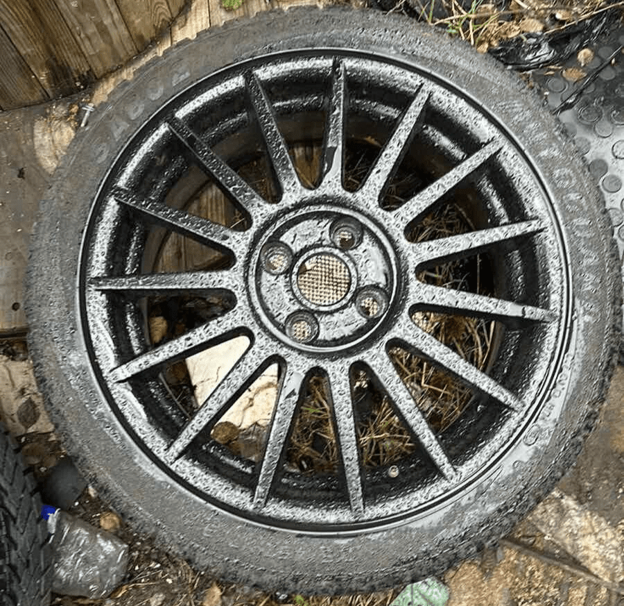 GENUINE FORD FOCUS ST ST170 17" ALLOY WHEEL 15 SPOKE BLACK 1998 - 2005