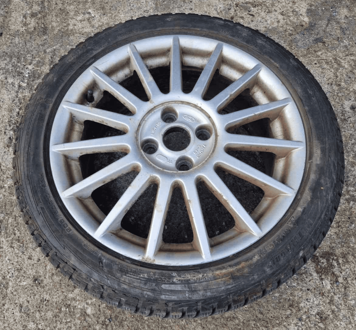 GENUINE FORD FOCUS ST ST170 17" ALLOY WHEEL 15 SPOKE SILVER 1998 - 2005