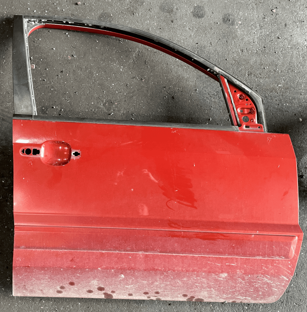 GENUINE FORD FUSION DRIVER RIGHT SIDE FRONT O/S/F DOOR TANGO RED 2001 ...