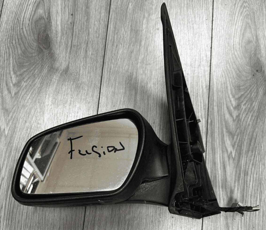 GENUINE FORD FUSION PASSENGER LEFT SIDE MATT BLACK DOOR WING MIRROR ...