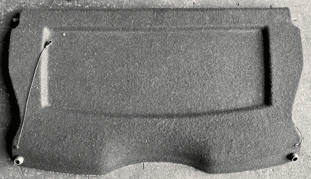 GENUINE FORD FUSION REAR BACK BOOT PARCEL SHELF LOAD COVER BLACK 2002 ...