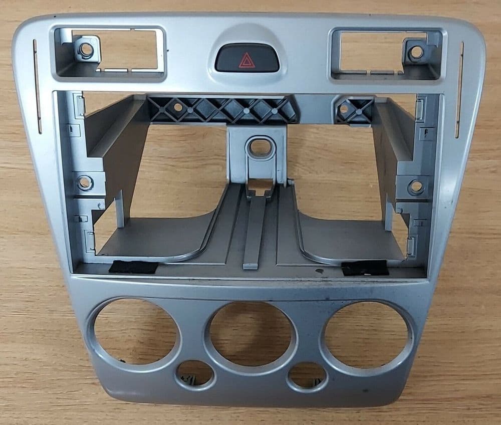 GENUINE FORD FUSION SILVER CONSOLE FASCIA HOUSING SURROUND TRIM 2002 - 2012