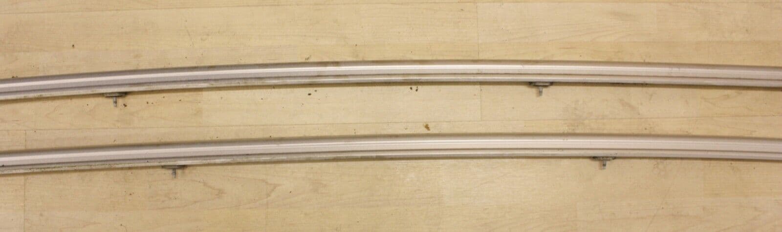 GENUINE FORD GALAXY MK3 SILVER ROOF RACK RAILS PAIR 2006 - 2014