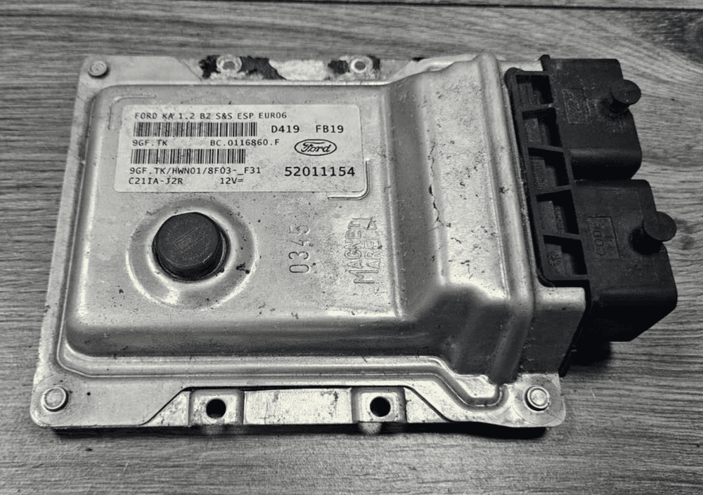 GENUINE FORD KA MK2 1 2 PETROL ECU PCM CONTROL MODULE 52011154 2009 - 2016