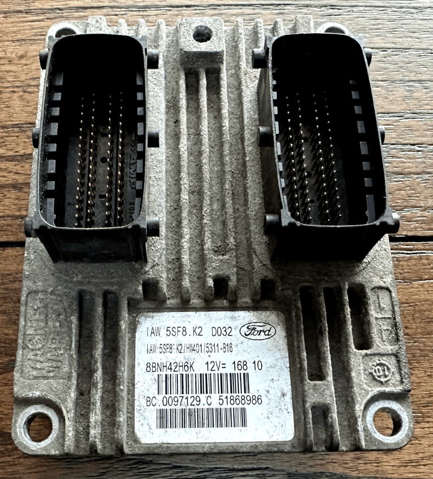 GENUINE FORD KA MK2 1 2 PETROL ENGINE ECU BRAIN IAW 51868986 2008-2015