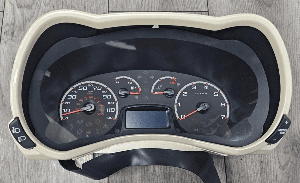 GENUINE FORD KA MK2 1 2 PETROL SPEEDO CLOCK INSTRUMENT CLUSTER WHITE ...
