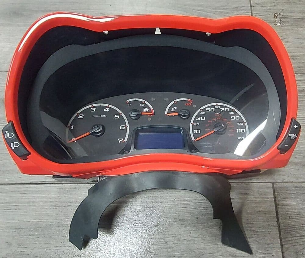 GENUINE FORD KA MK2 1 25 PETROL RED SPEEDO CLOCKS INSTRUMENT CLUSTER ...