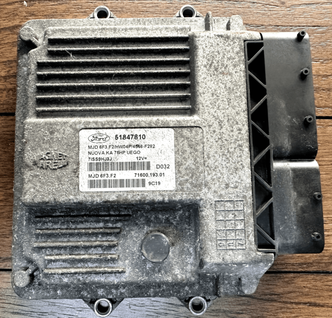 GENUINE FORD KA MK2 1 3 DIESEL ENGINE ECU BRAIN PCM MODULE 51847810 ...