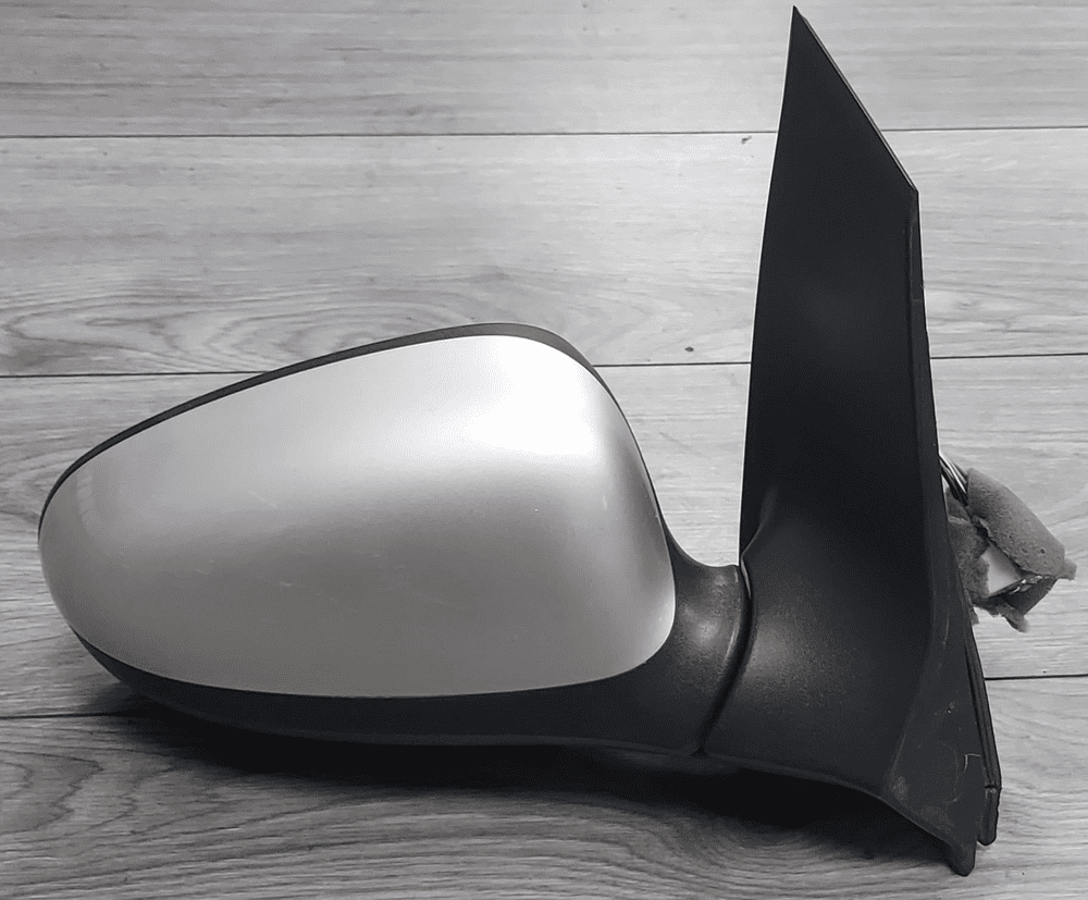 GENUINE FORD KA MK2 ELECTRIC DRIVER SIDE WING MIRROR SILVER 2009-2016
