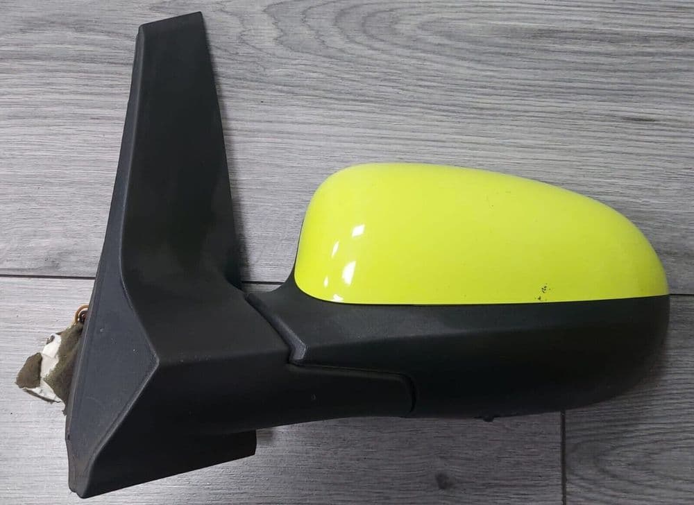 GENUINE FORD KA MK2 ELECTRIC PASSENGER SIDE WING MIRROR LIME GREEN 2009 ...