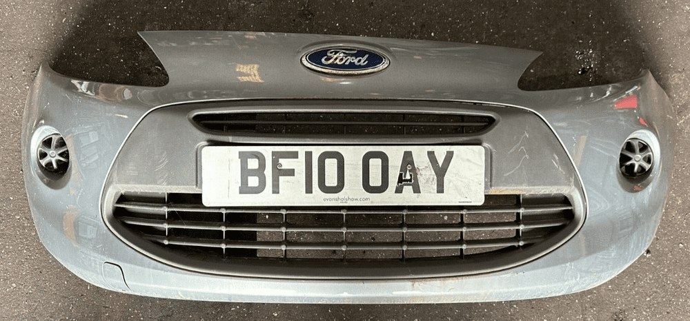 GENUINE FORD KA MK2 FRONT BUMPER GRILL GREY STROBE METALLIC 2009 - 2016