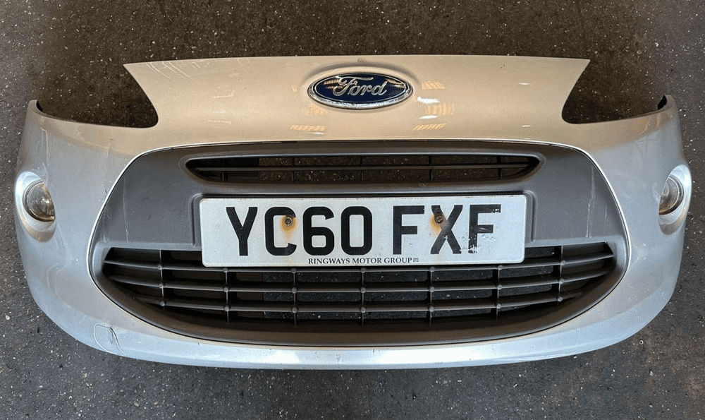 GENUINE FORD KA MK2 FRONT BUMPER GRILLE FOG MOONLIGHT SILVER 2009 ...