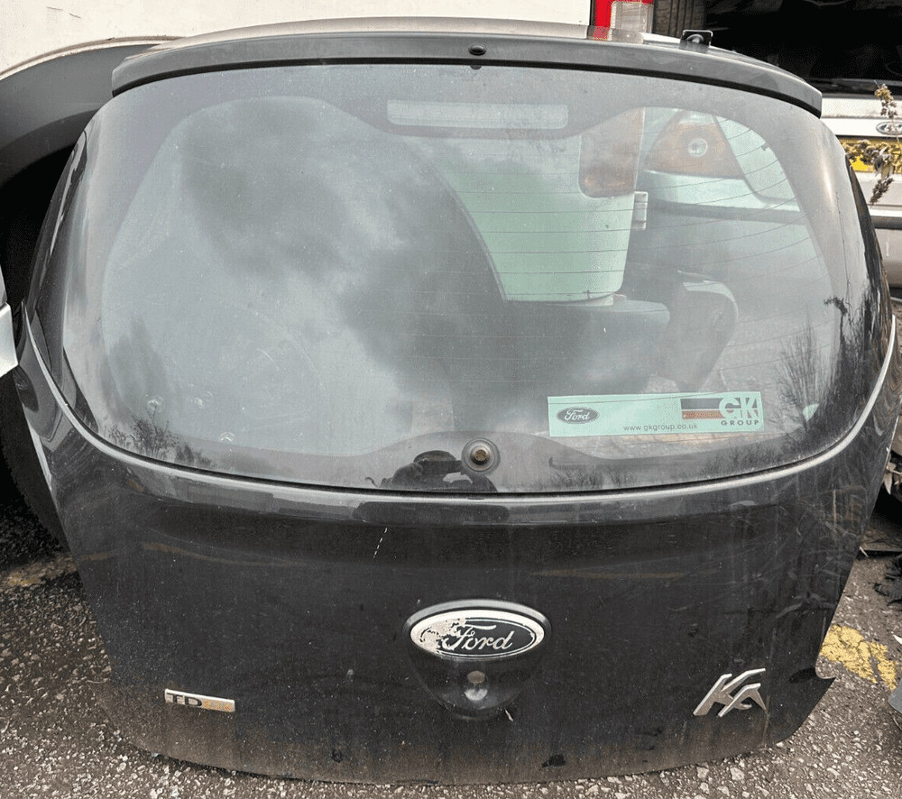 GENUINE FORD KA MK2 PANTHER BLACK REAR DOOR BOOT TAILGATE 2008 - 2016