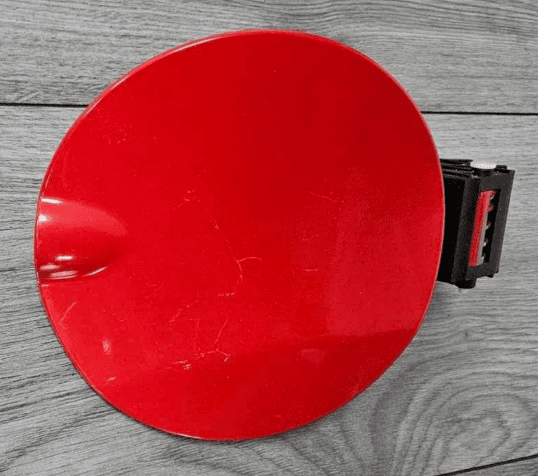 GENUINE FORD KA MK2 PETROL FUEL FILLER FLAP DOOR COVER FLAME RED 2009 ...