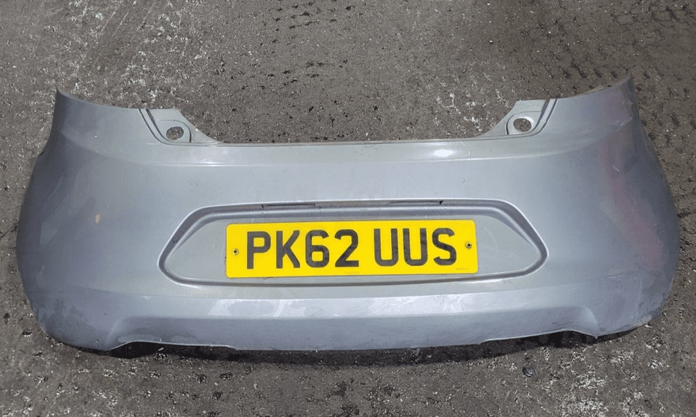 GENUINE FORD KA MK2 REAR BACK BUMPER SILVER STROBE METALLIC 2009 - 2016 ...