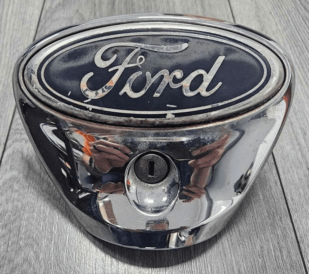 GENUINE FORD KA MK2 REAR TAILGATE BOOT HANDLE CHROME 9S51-B43404-DA ...
