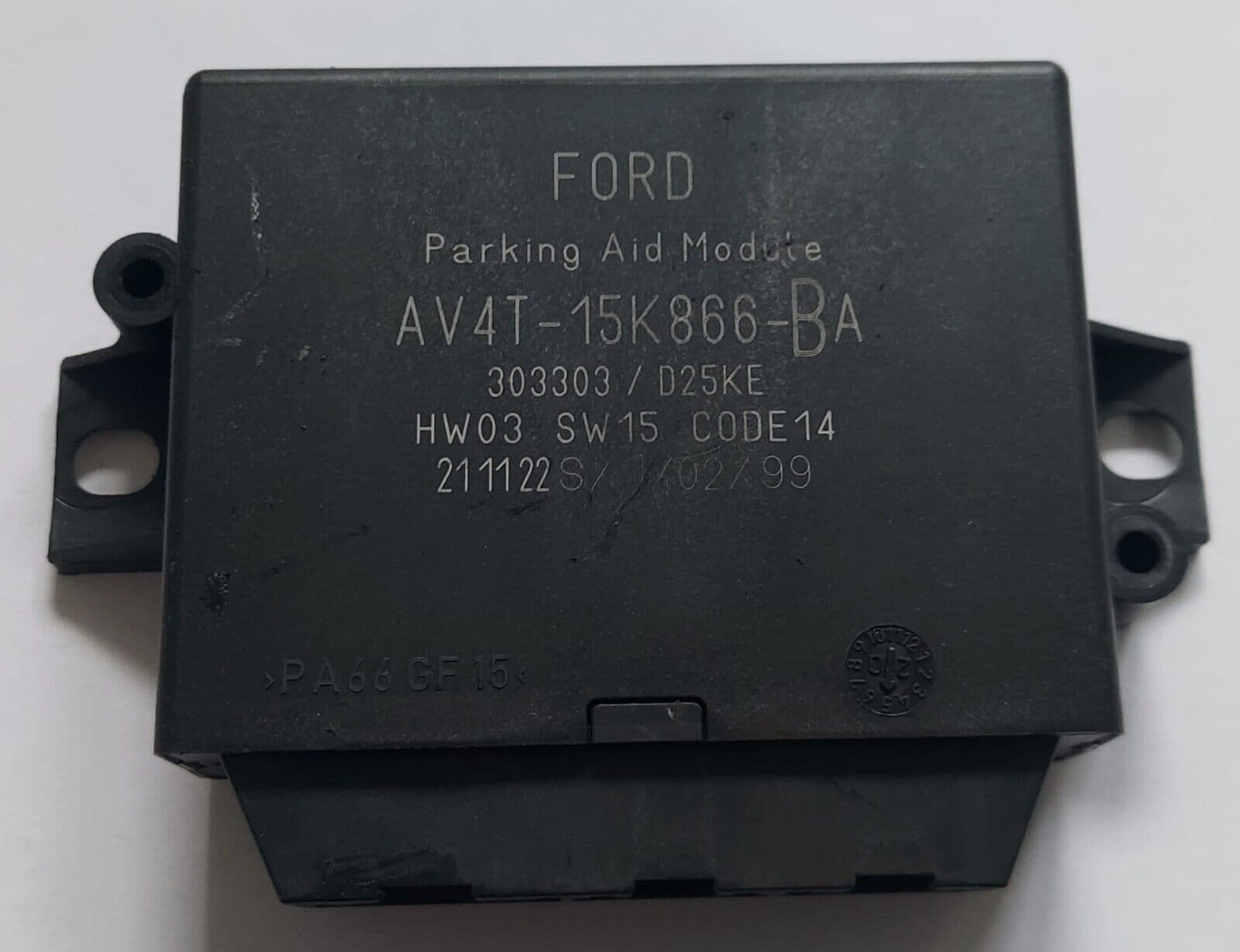 GENUINE FORD KUGA MK1 FRONT & REAR PARKING AID MODULE AV4T-15K866-BA ...