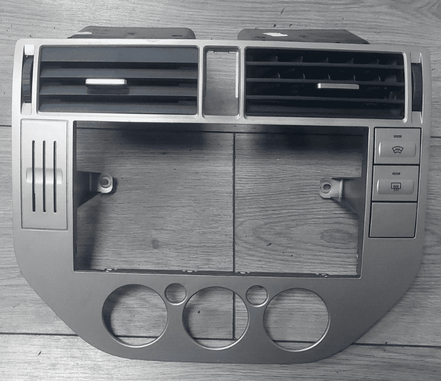 GENUINE FORD KUGA MK1 RADIO FASCIA TRIM SURROUND SILVER BUTTONS 2008 - 2012