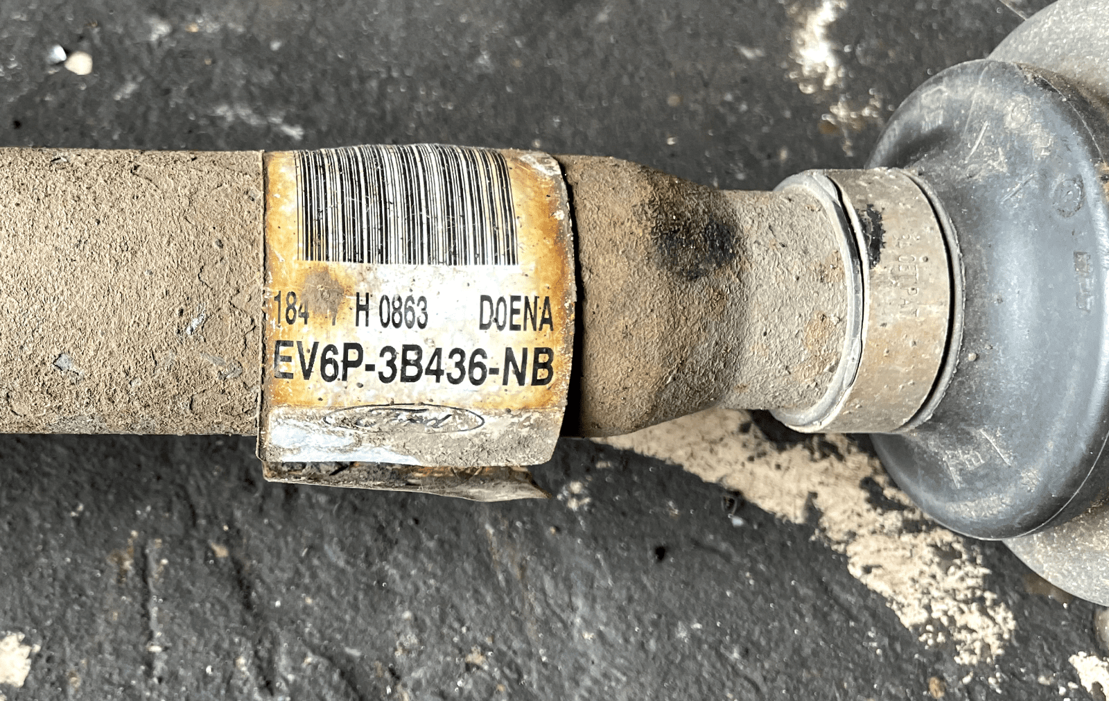 GENUINE FORD KUGA MK2 DRIVER RIGHT LONG DRIVESHAFT EV6P-3B436-NB 2013 ...