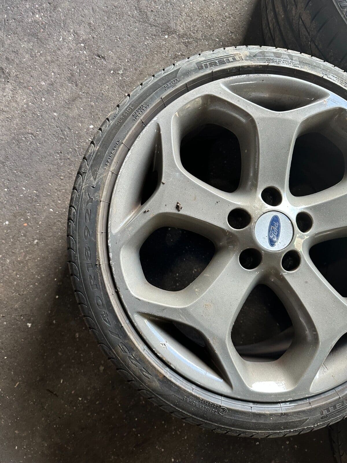 GENUINE FORD KUGA MK3 18" 5 SPOKE GREY ALLOY WHEEL SET x 4 2020 - 2025