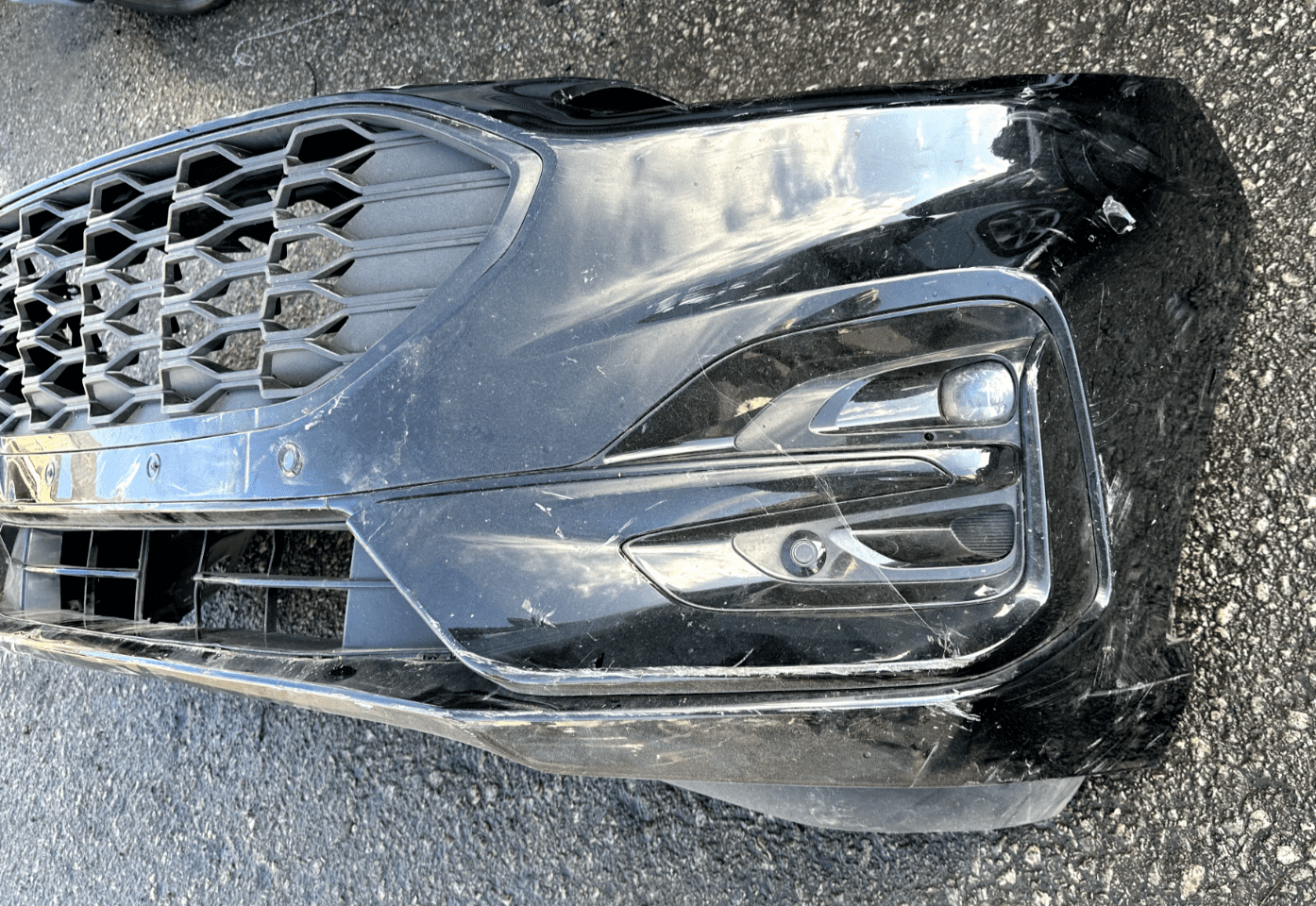 GENUINE FORD KUGA MK3 ST LINE FRONT BUMPER COMPLETE BLACK 2020-2025