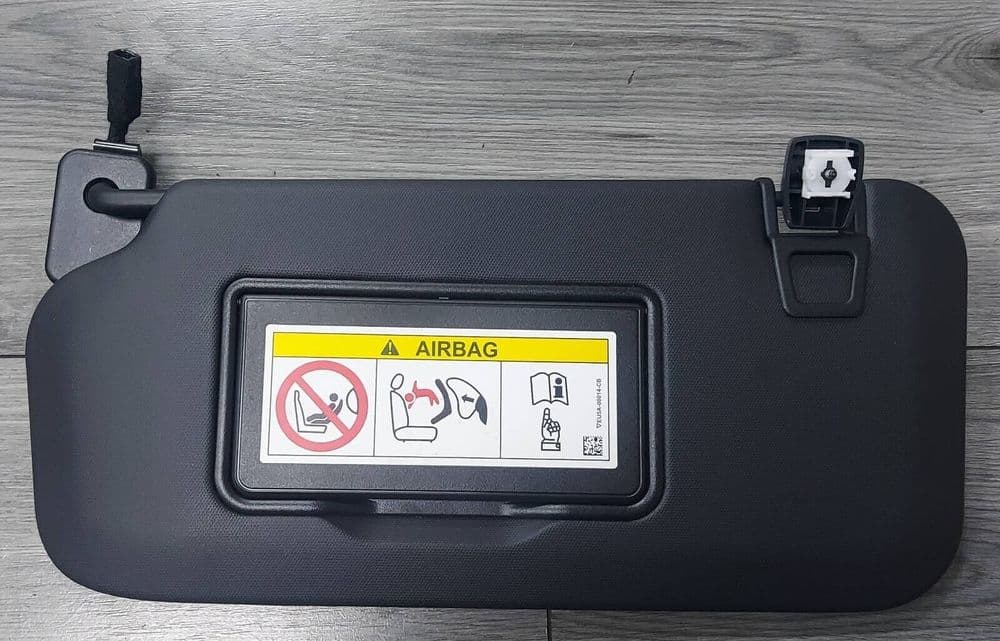GENUINE FORD KUGA MK3 ST LINE PASSNEGER FRONT LEFT BLACK SUNVISOR 2020 ...
