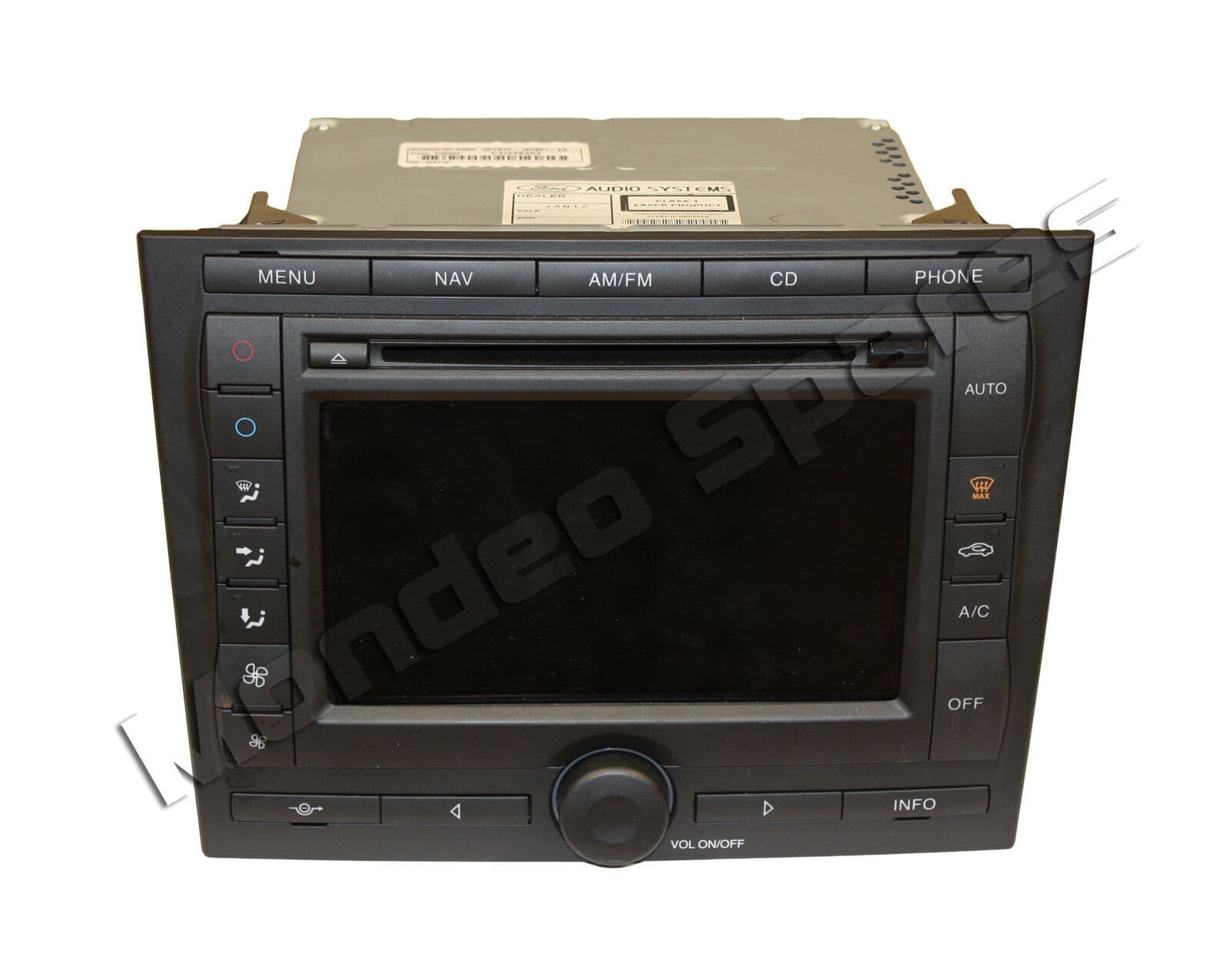 GENUINE FORD MONDEO MK3 DENSO VISTEON TOUCH SCREEN SAT-NAV 2004 - 2007