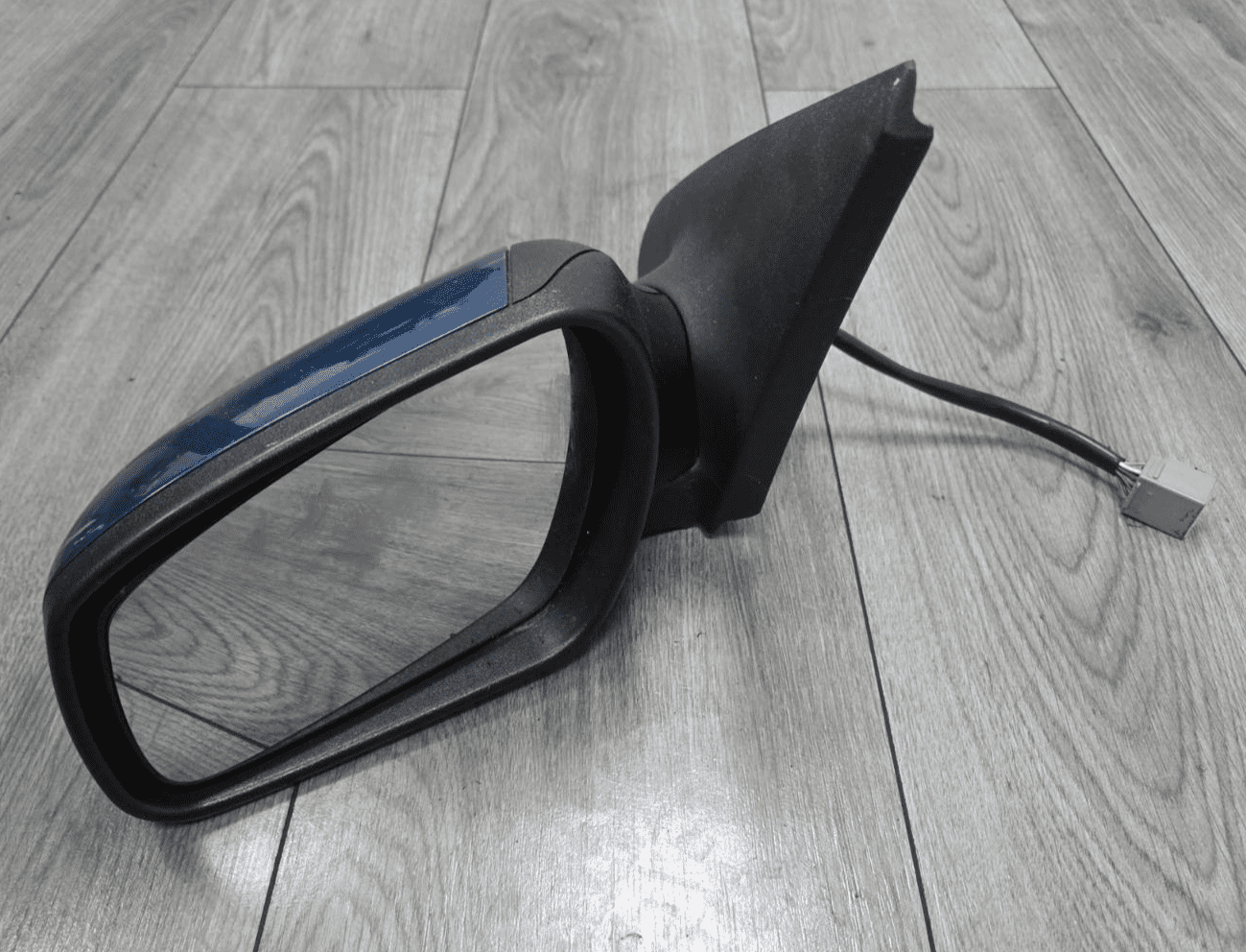 GENUINE FORD MONDEO MK3 PASSENGER POWER FOLD WING MIRROR OCTANE BLUE ...