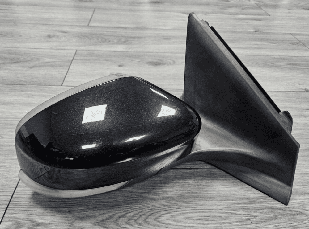GENUINE FORD MONDEO MK4 DRIVER POWERFOLD DOOR WING MIRROR BLACK 2010 - 2014
