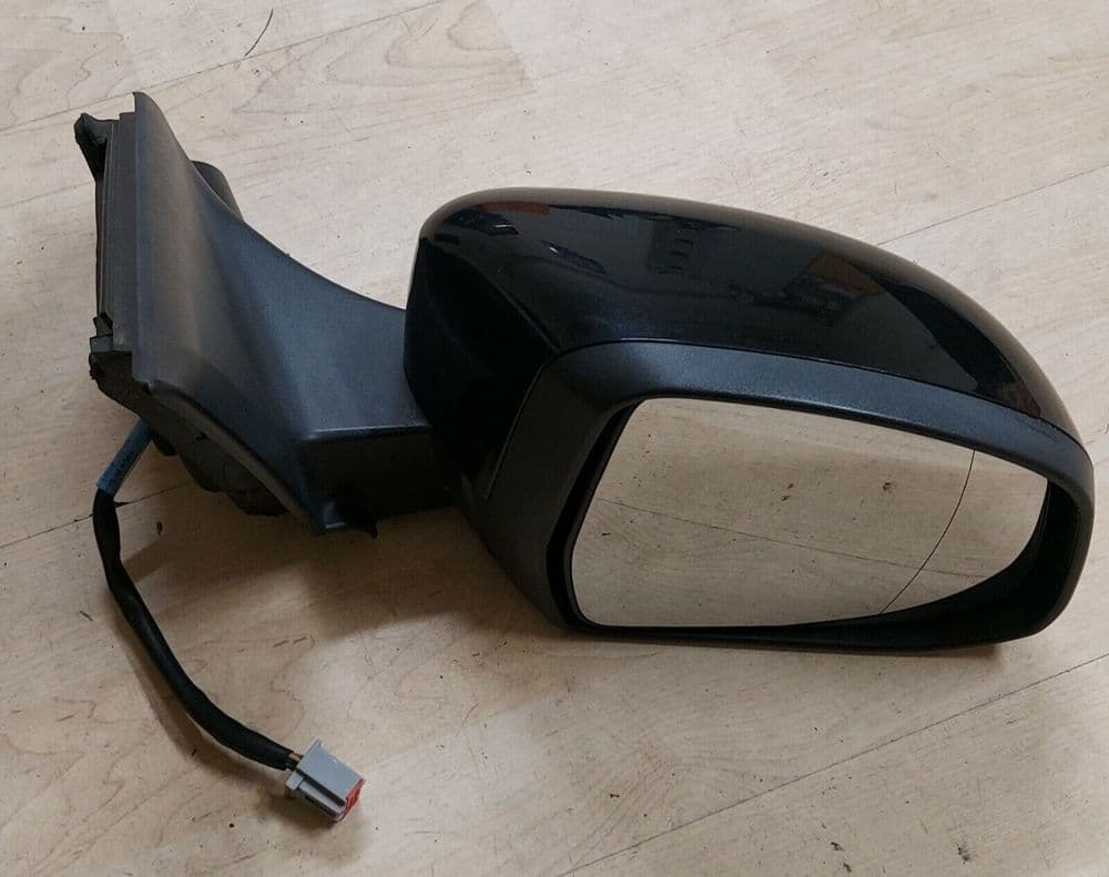 GENUINE FORD MONDEO MK4 DRIVER POWERFOLD WING MIRROR PANTEHR BLACK 2007 ...