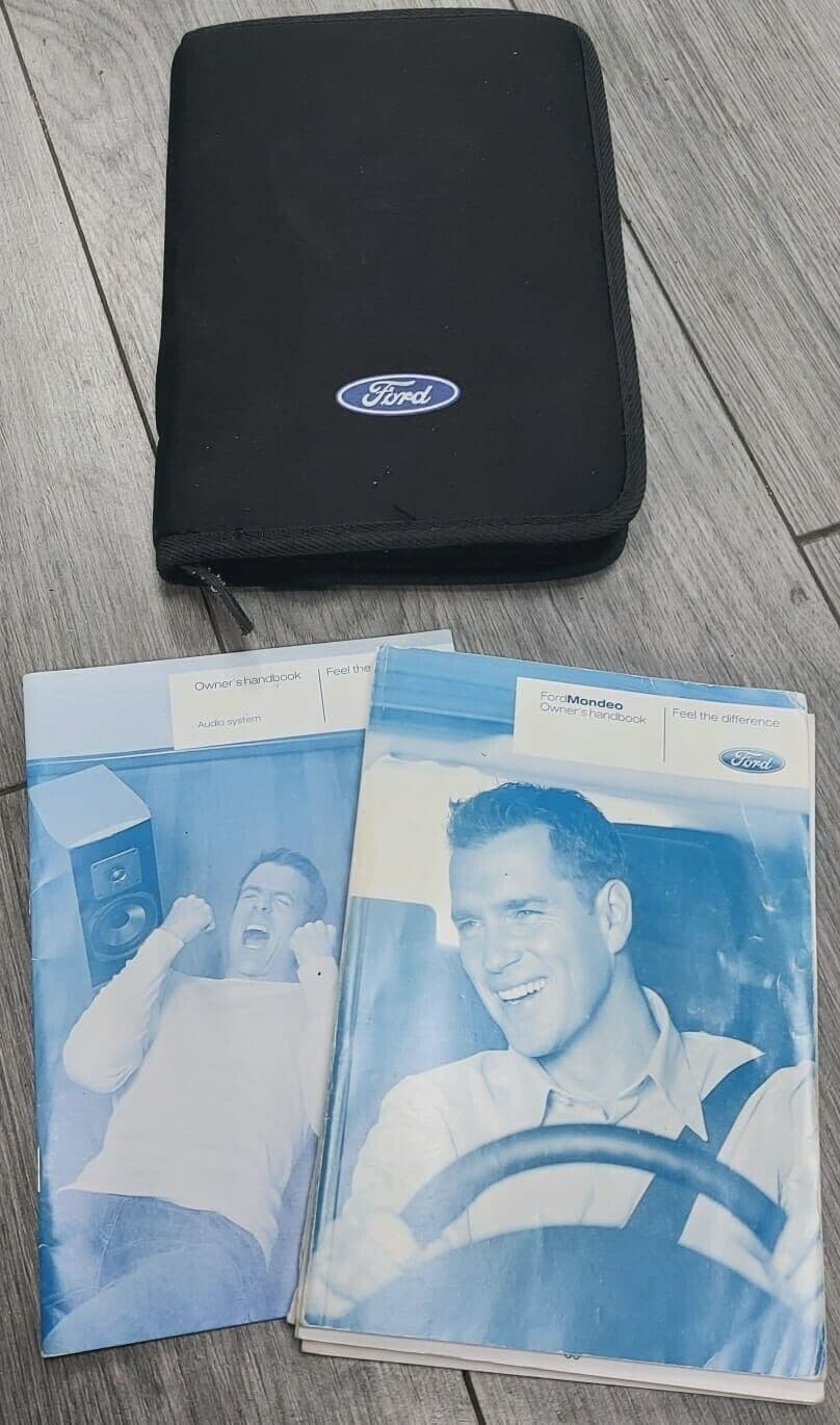 GENUINE FORD MONDEO MK4 OWNERS HANDBOOK WITH WALLET 2007-2014