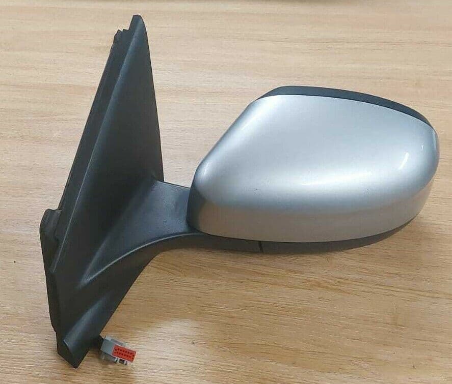 GENUINE FORD MONDEO MK4 PASSENGER LEFT WING MIRROR IN STARDUST SILVER ...