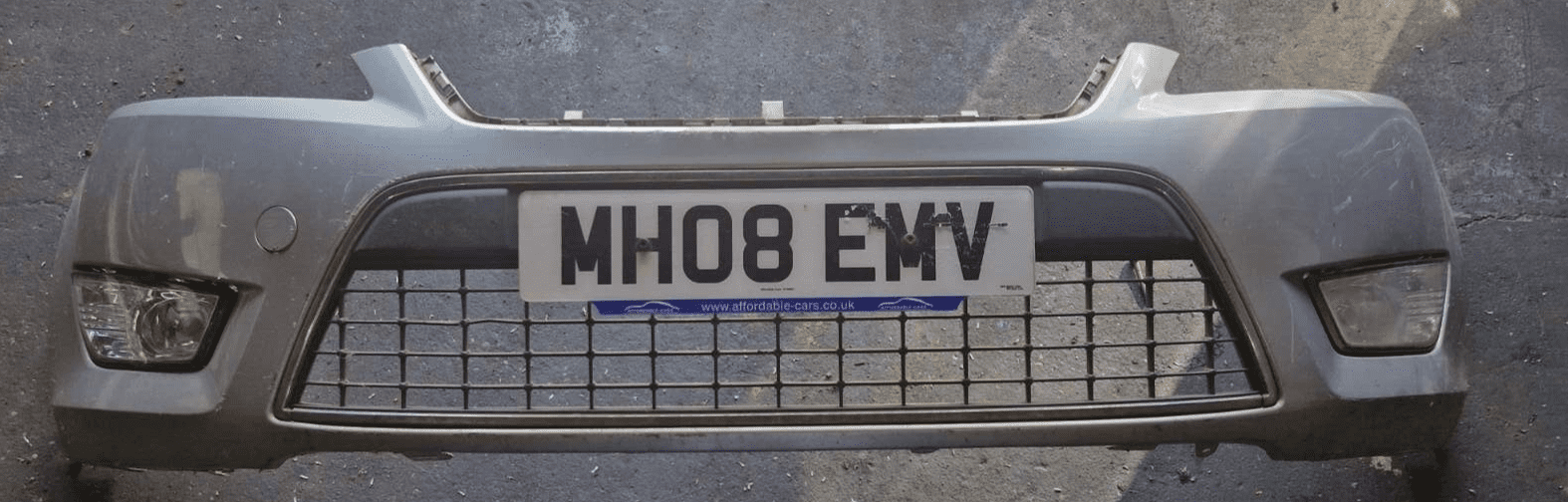 GENUINE FORD MONDEO MK4 STARDUST SILVER FRONT BUMPER 2007 - 2010
