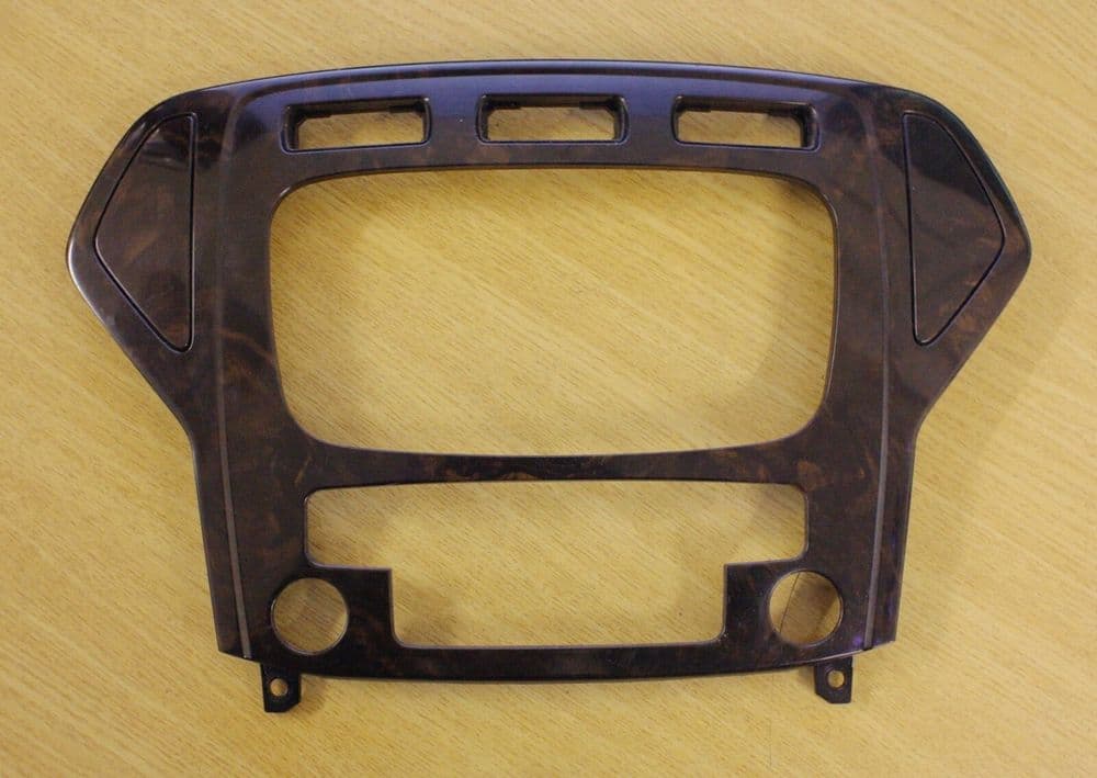 GENUINE FORD MONDEO MK4 WALNUT CONSOLE FASCIA SURROUND TRIM 2007 - 2014