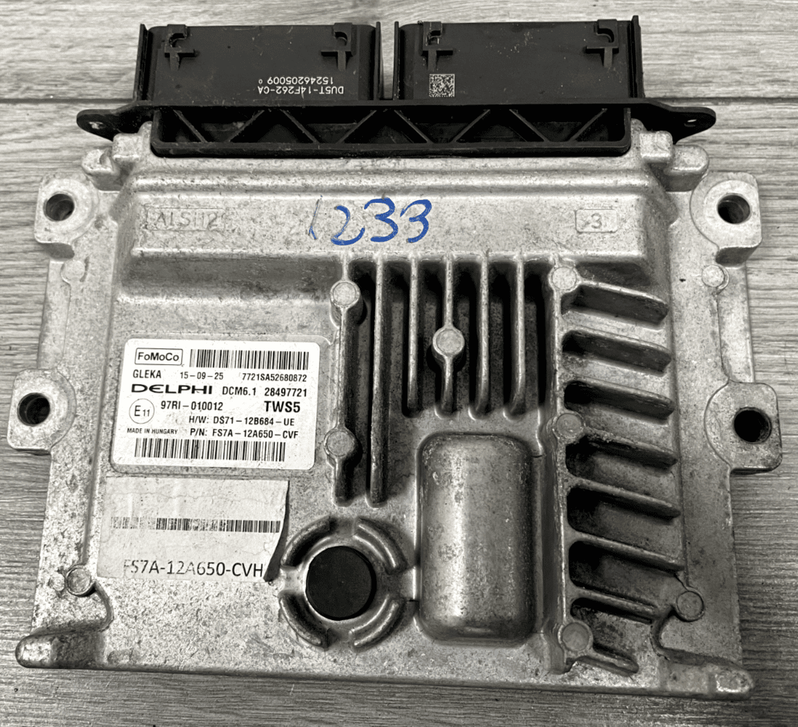 GENUINE FORD MONDEO MK5 2 0 TDCi ECU COMPUTER BRAIN FS7A-12A650-CVH ...