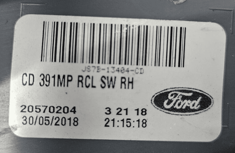 GENUINE FORD MONDEO MK5 ESTATE DRIVER RIGHT OUTER TAIL LIGHT 2018 - 2022