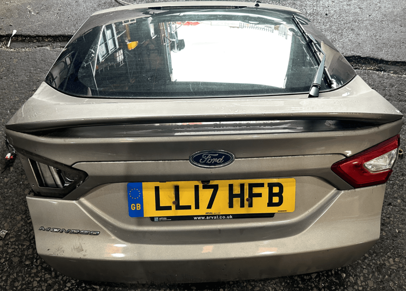 GENUINE FORD MONDEO MK5 HATCHBACK REAR BOOT LID TAILGATE METALICIOUS ...