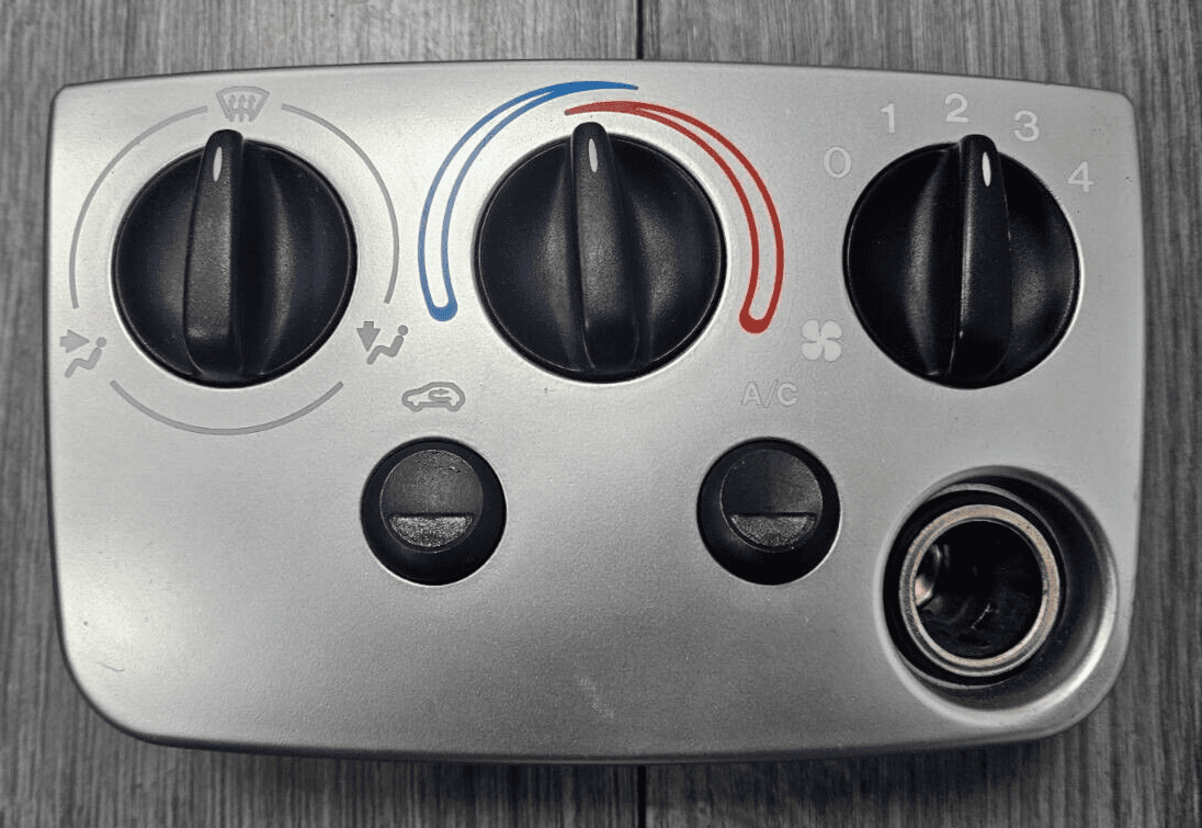 GENUINE FORD PUMA MK1 CLIMATE HEATER CONTROL SWITCH AC AIR CON 12V 1997 ...