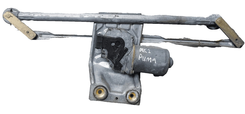 GENUINE FORD PUMA MK1 FRONT WINDSCREEN WIPER LINKAGE AND MOTOR 1997 - 2002