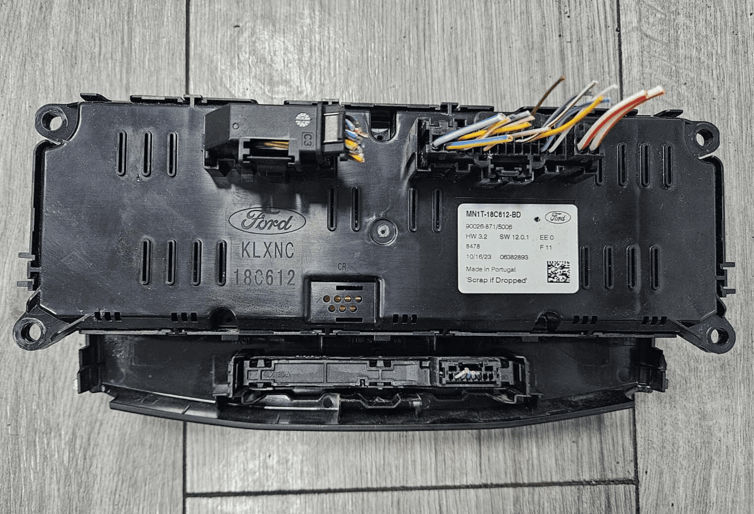 GENUINE FORD PUMA MK2 CLIMATE HEATER CONTROL PANEL MN1T-18C612-BD 2019 ...