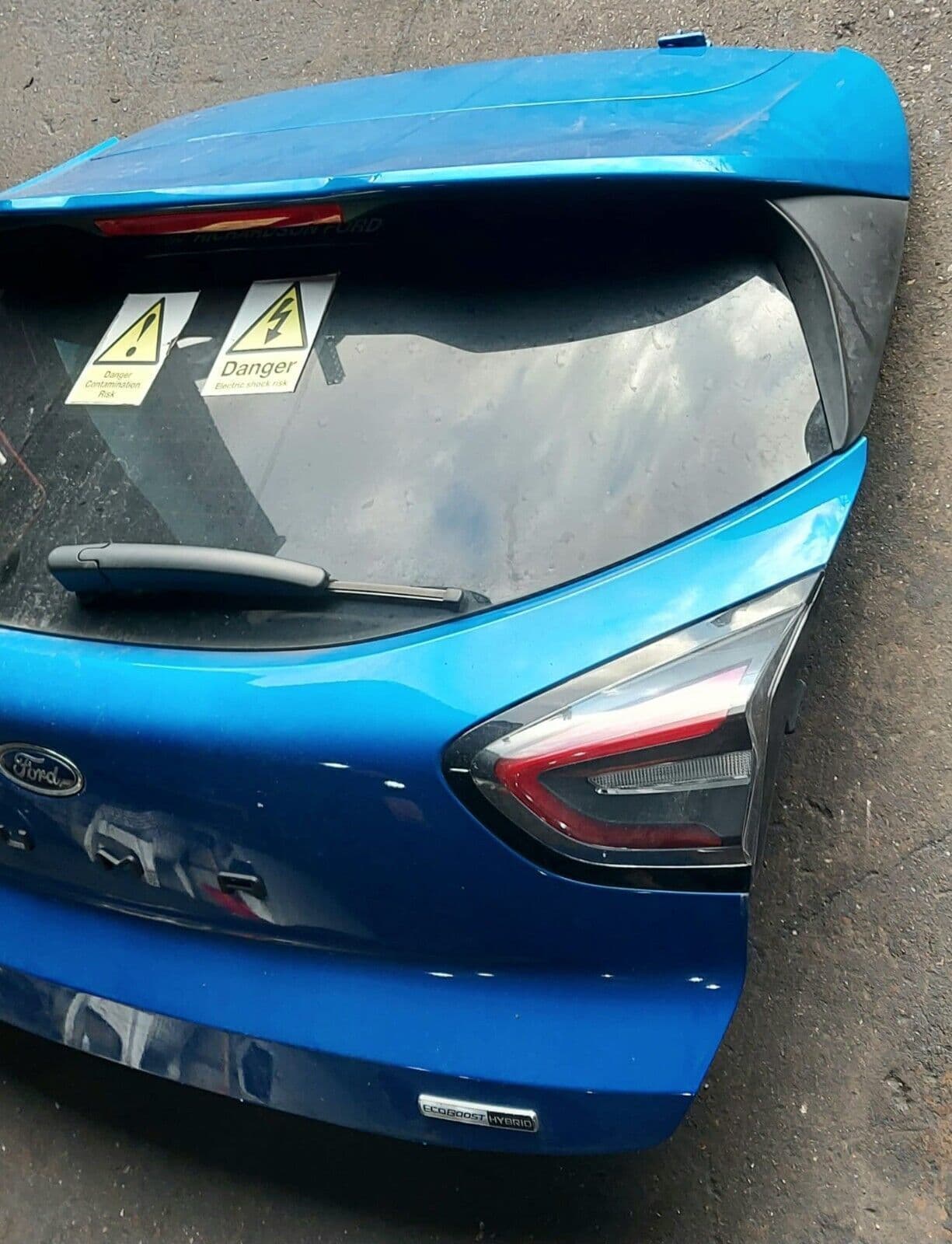 GENUINE FORD PUMA MK2 REAR TAILGATE BOOT LID DESERT ISLAND BLUE 2019-2023