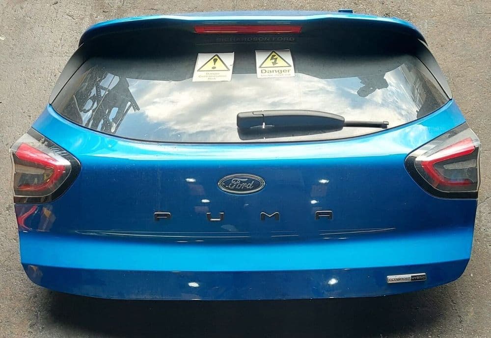 GENUINE FORD PUMA MK2 REAR TAILGATE BOOT LID DESERT ISLAND BLUE 2019-2023