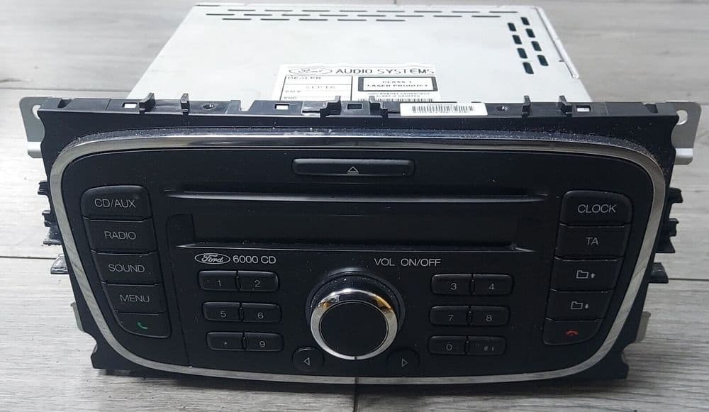 GENUINE FORD S-MAX GALAXY 6000 CD RADIO PLAYER CODE BS7T-18C815-AH 2010 ...