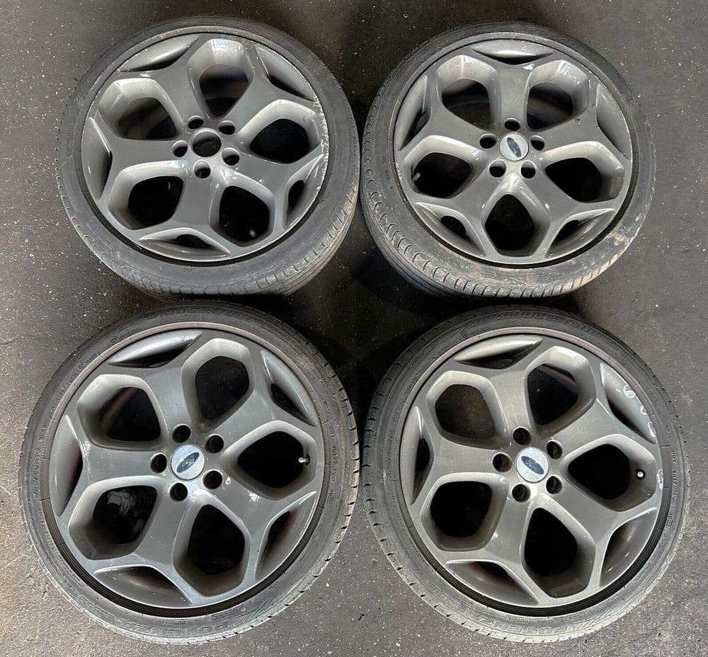 GENUINE FORD S-MAX MK1 18" 5 SPOKE GREY ALLOY WHEEL SET x 4 2006 - 2015