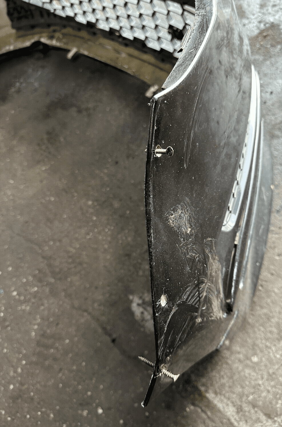 GENUINE FORD S-MAX TITANIUM X SPORT BLACK FRONT BUMPER WITH GRILLS 2010 ...