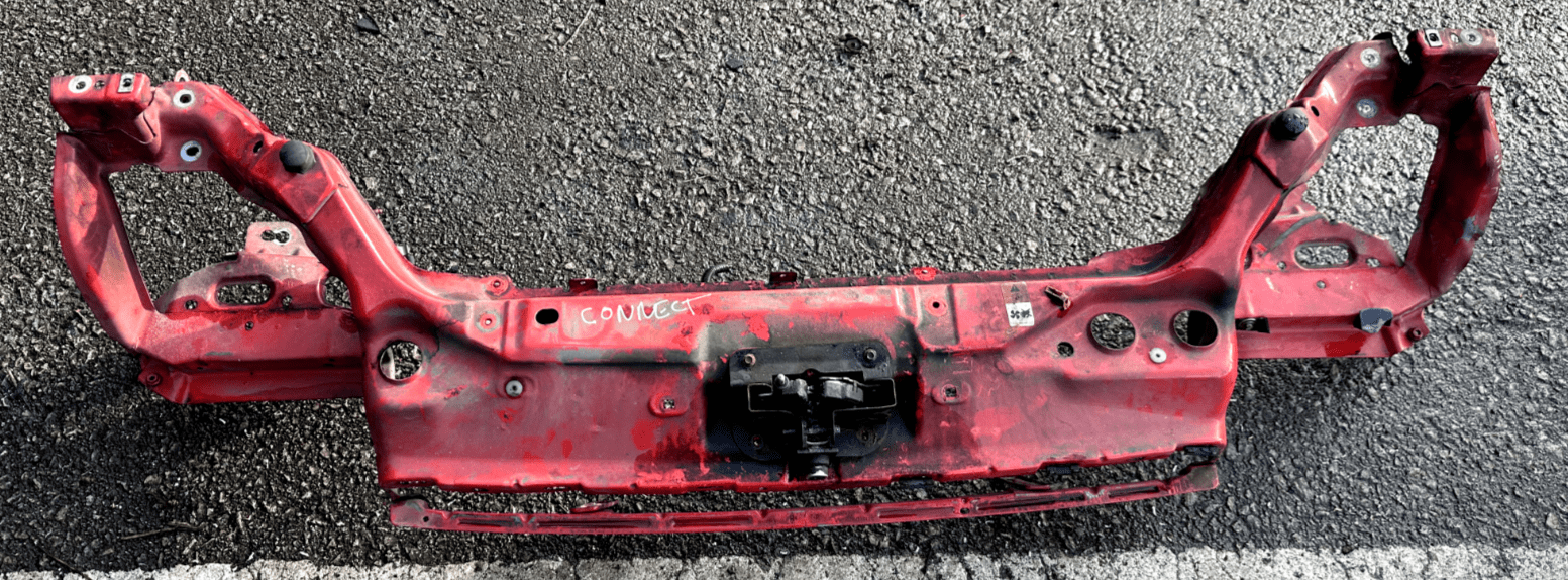 GENUINE FORD TRANSIT CONNECT FRONT SLAM RADIATOR HEADLIGHT PANEL 2002 ...