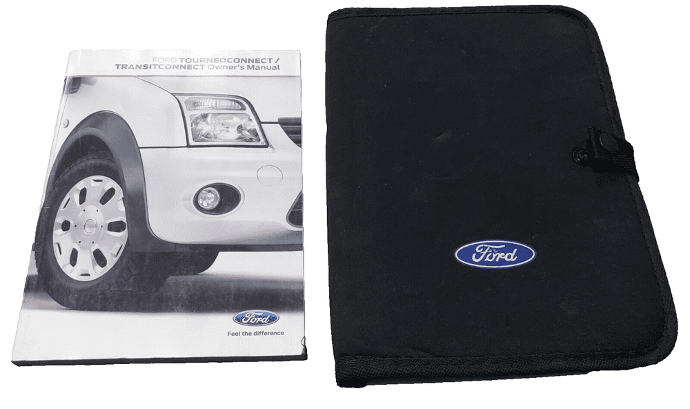 GENUINE FORD TRANSIT CONNECT OWNERS HANDBOOK MANUAL 2009-2013